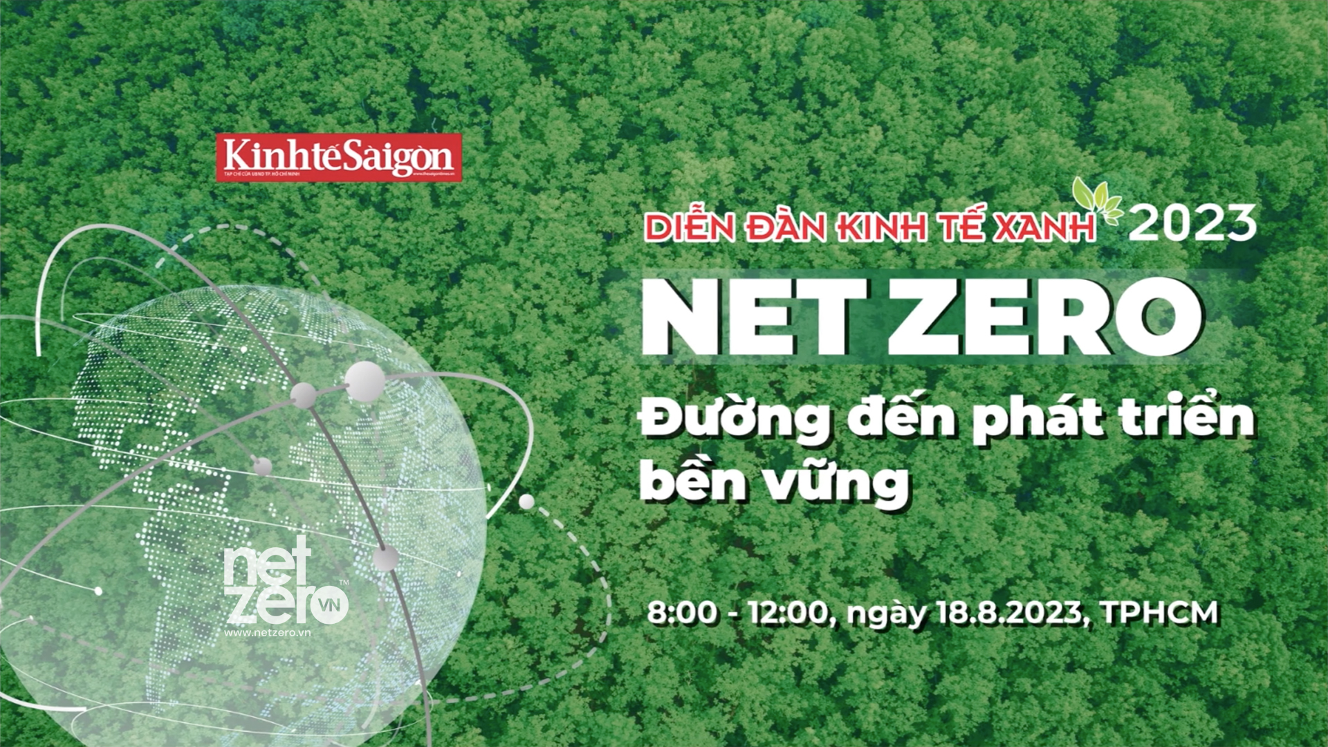 Diễn đàn kinh tế xanh 2023 với chủ đề “Net Zero – Đường đến phát triển ...