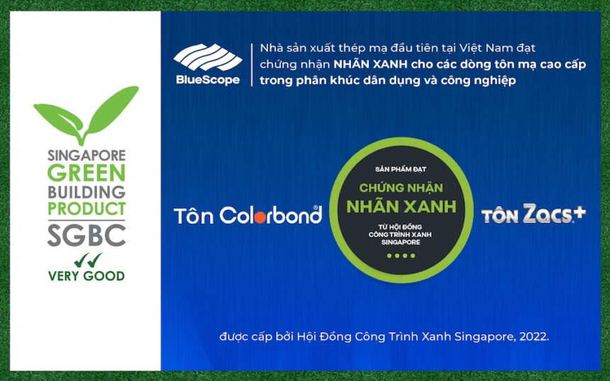 Bước nhỏ đến mục tiêu lớn Net Zero của BlueScope | NetZero.VN - Net ...