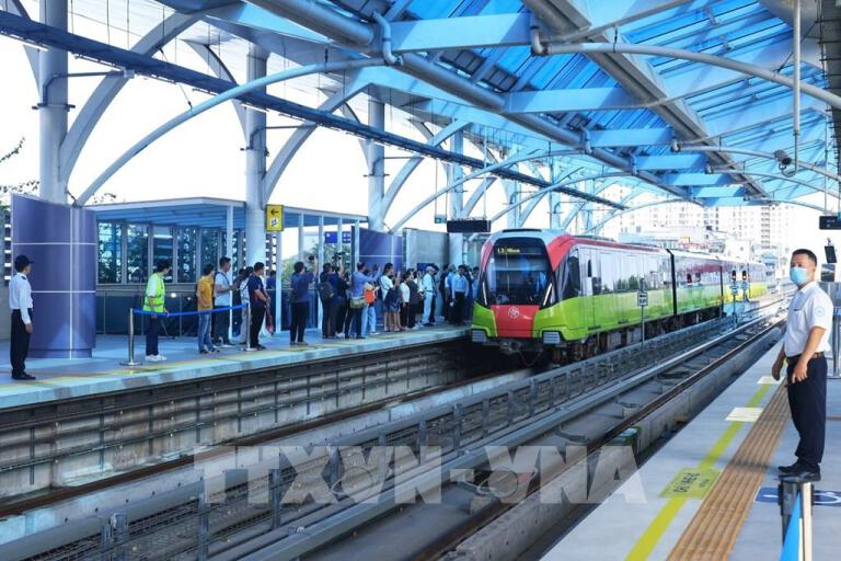 Hanoi launches elevated railway line, commits to net zero future ...