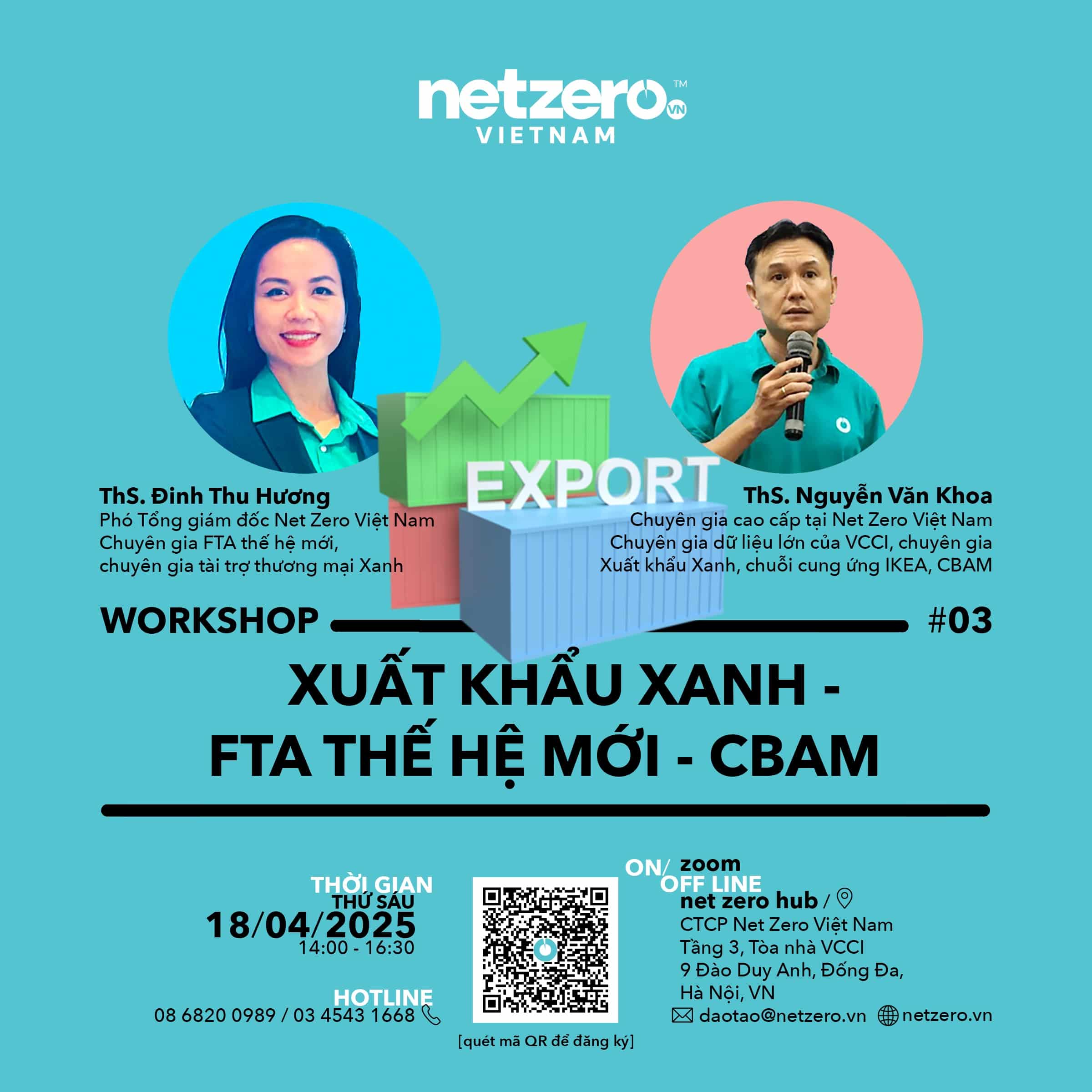 [Workshop] Xuất khẩu Xanh – FTA thế hệ mới – CBAM | NetZero.VN - Net ...