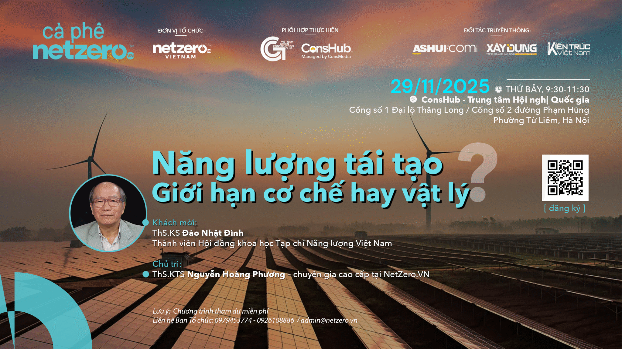 Cà phê Net Zero 28 (Hà Nội): Năng lượng tái tạo - Giới hạn cơ chế hay ...