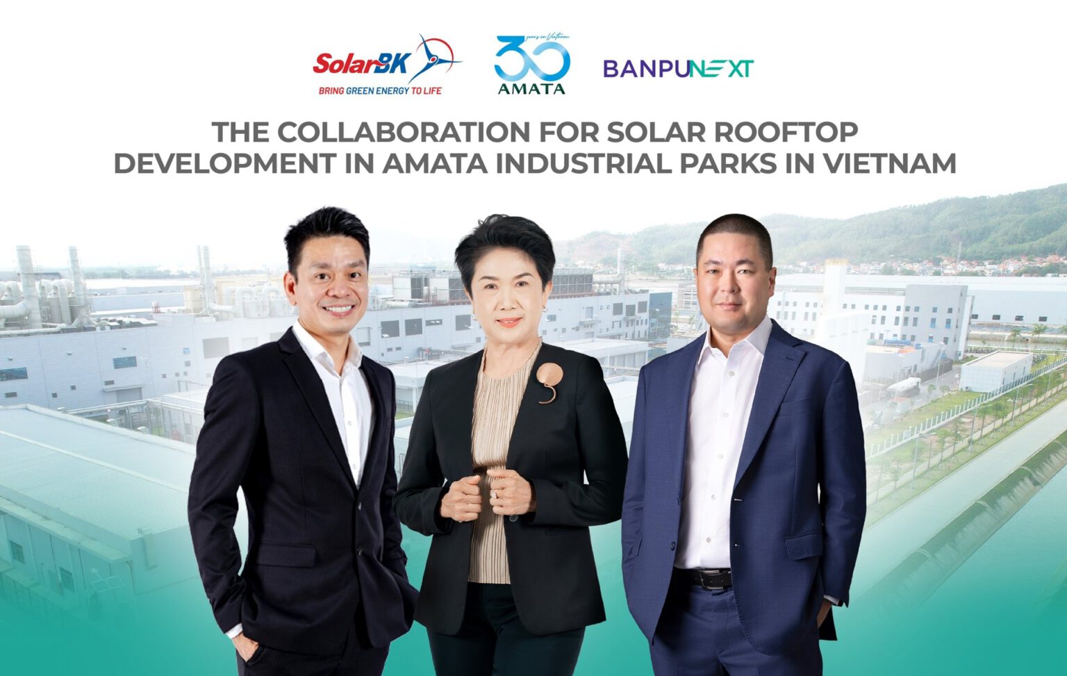 SolarBK, Banpu Next và Amata VN "bắt tay" phát triển 227MW điện mặt trời mái nhà | NetZero.VN ...